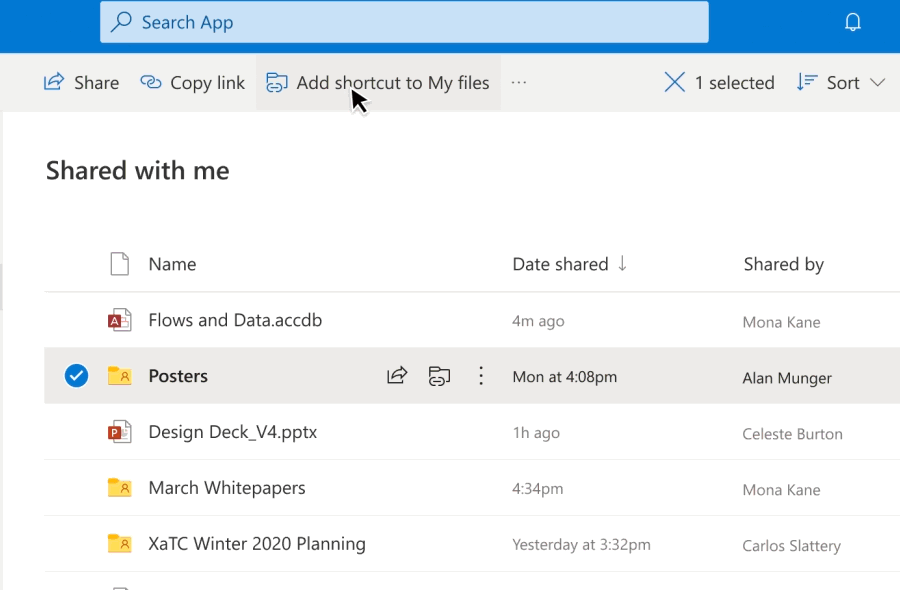 OneDrive for Business – Add Shortcut to my files – Hans Brender's Blog