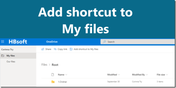 OneDrive | Add to OneDrive global available – Hans Brender's Blog