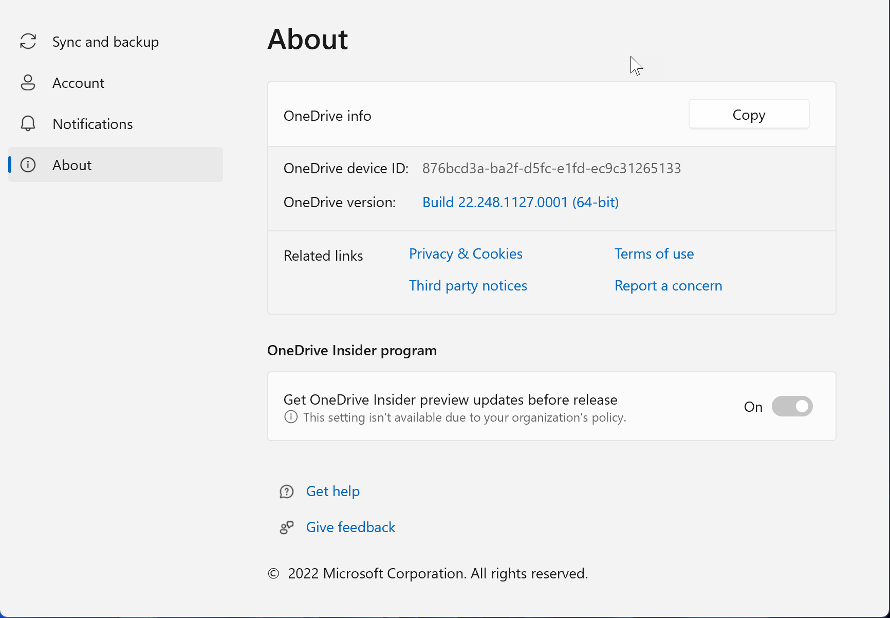 OneDrive – new settings – Hans Brender's Blog