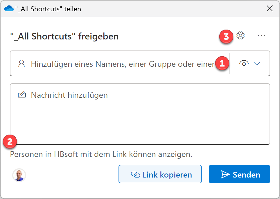 Vereinfachtes Teilen – Hans Brender's Blog