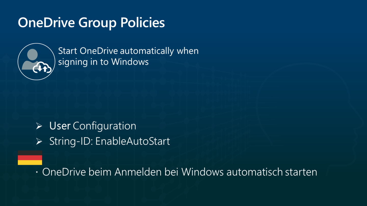 OneDrive GPO: AutoStart After Signing in to Windows – Hans Brender's Blog