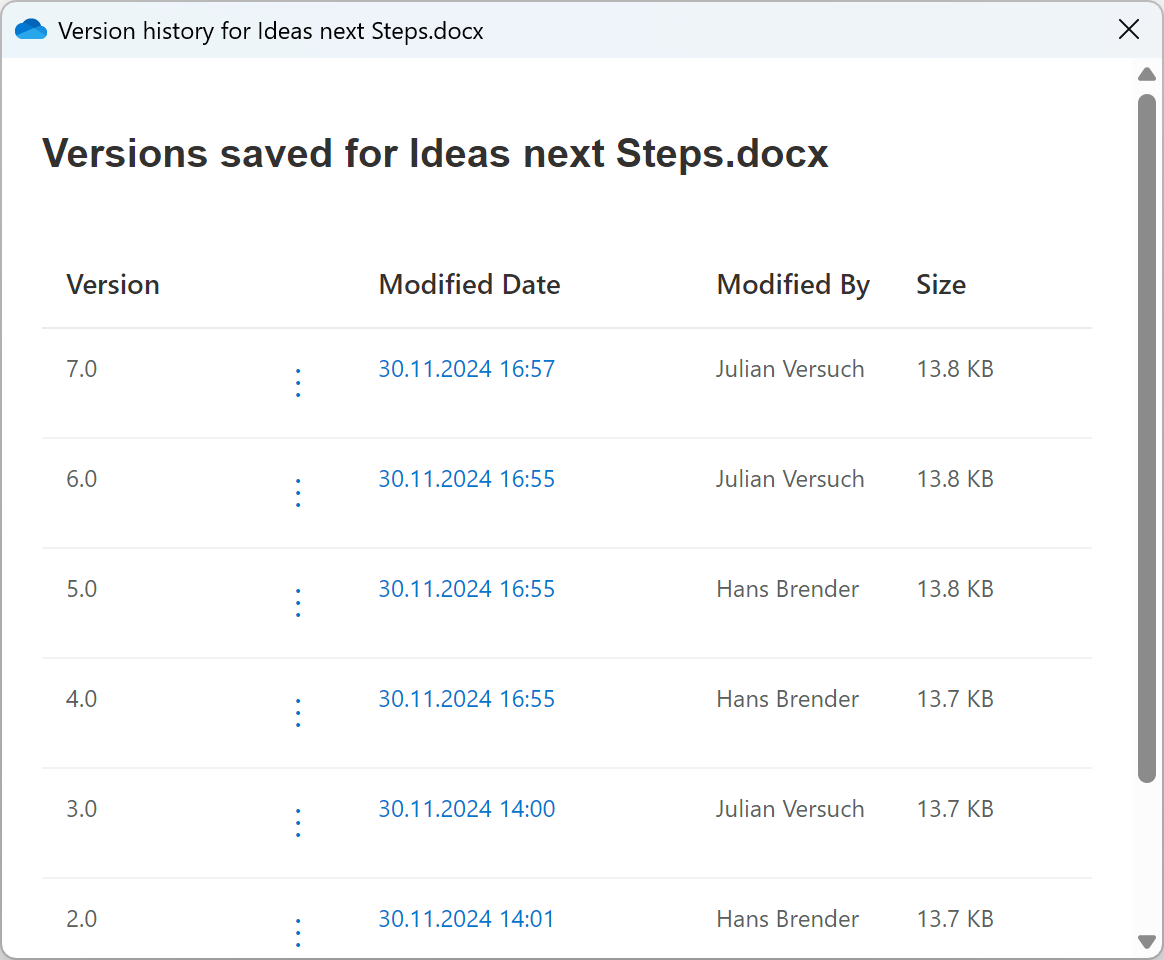Correctly delete and restore files with OneDrive – Hans Brender's Blog